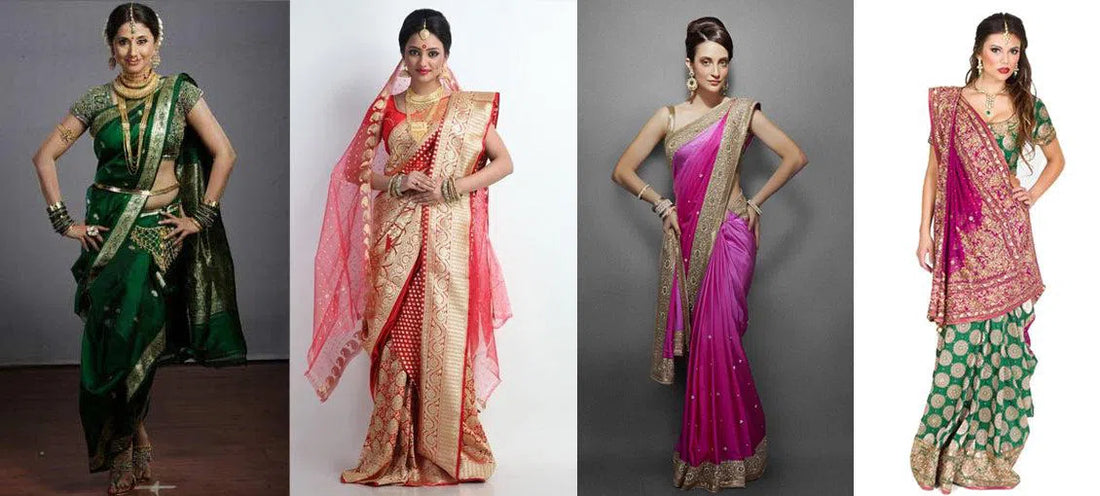 Types of Saree Draping Styles in India and How They Define Saree Wear ...